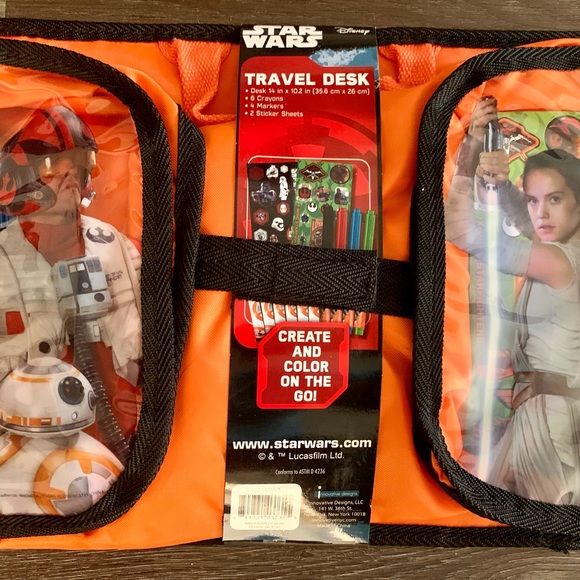 Star Wars | Toys | Star Wars Travel Desk Lap Art Desk The Force Awakens ...